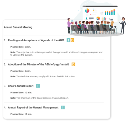 Annual General Meeting Template | Beenote